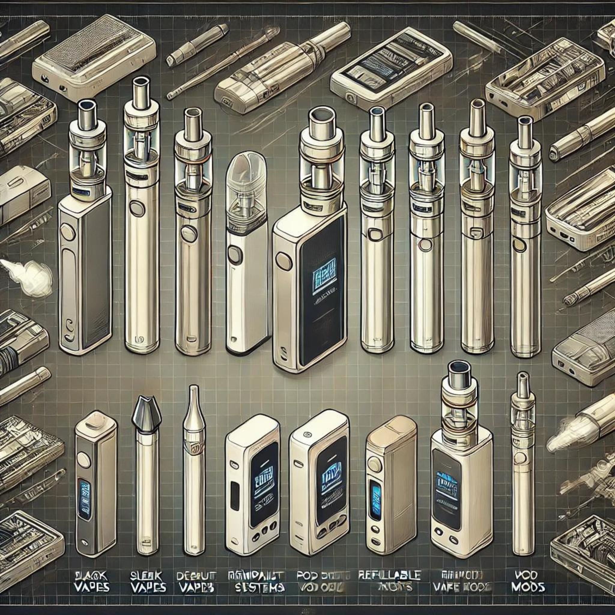 Different Types of Vape Devices – bossofvapes